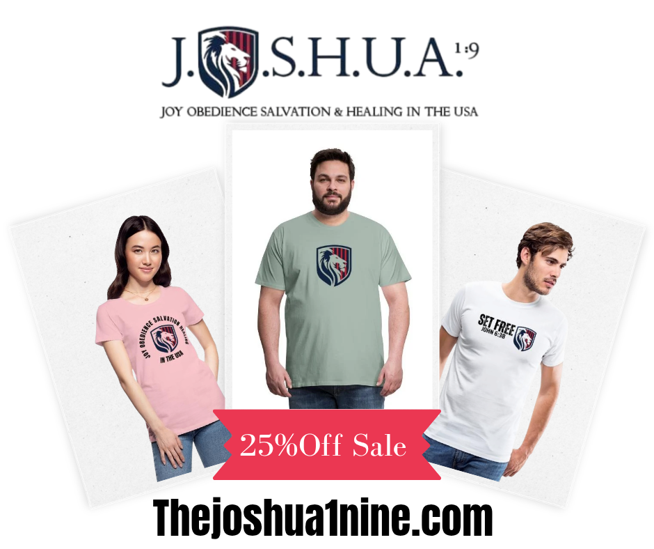 Joshua 1 nine Merch – Joshua 1 nine Ministries